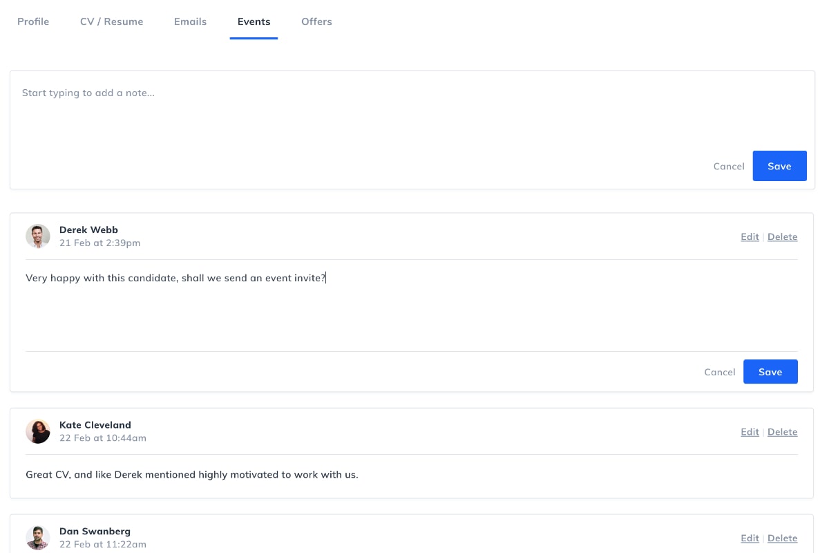 Candidate Management System - GoHire